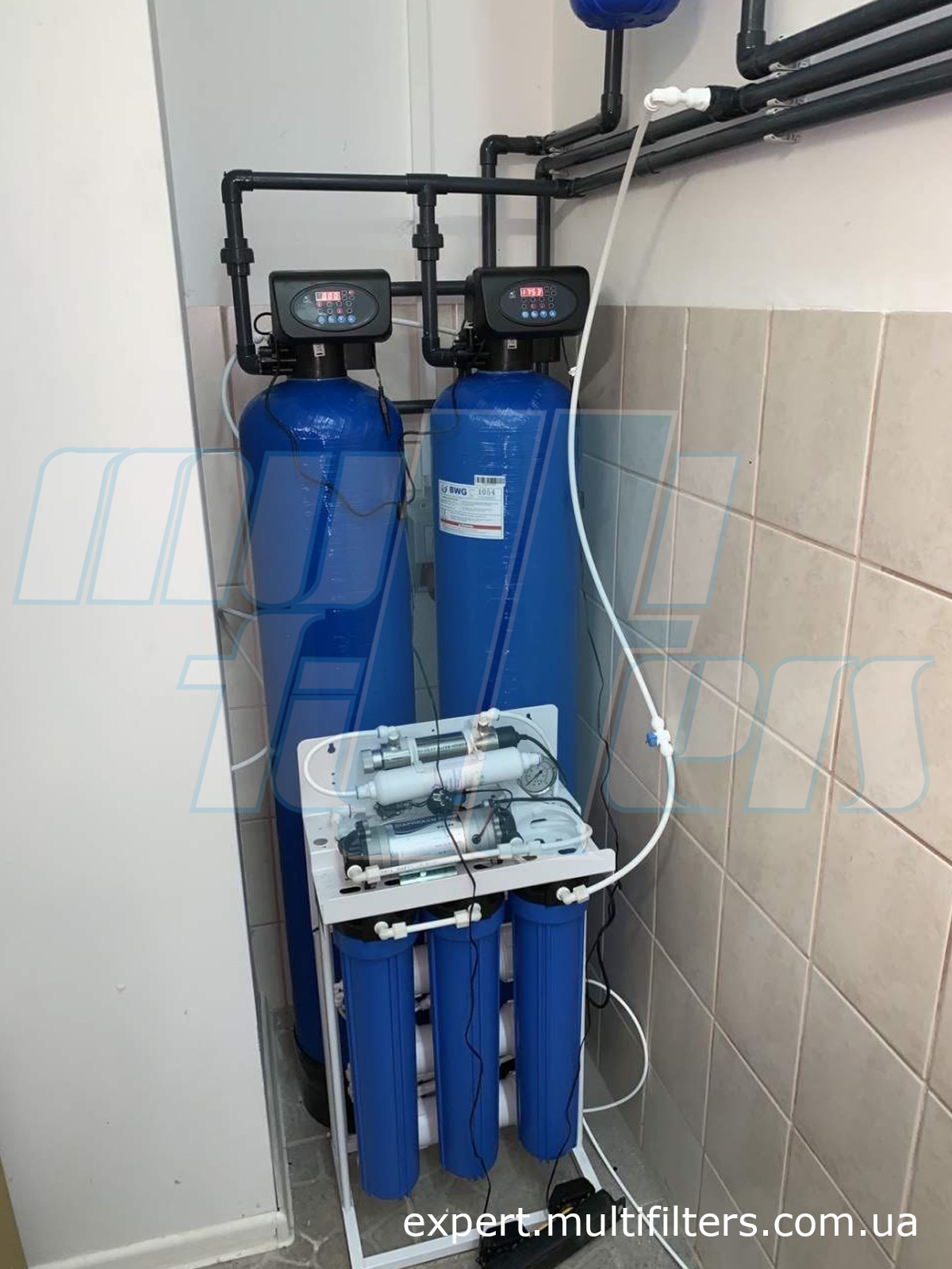 Система водопідготовки питної води 💧 - Multifilters Портфоліо