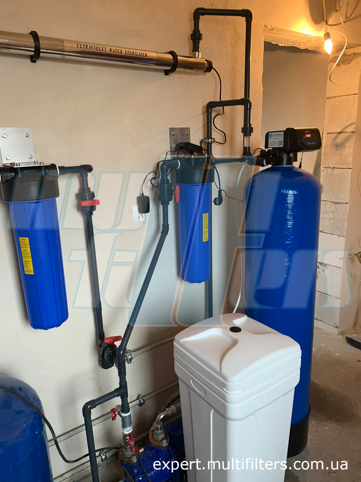 Помякшення води - Multifilters Портфоліо