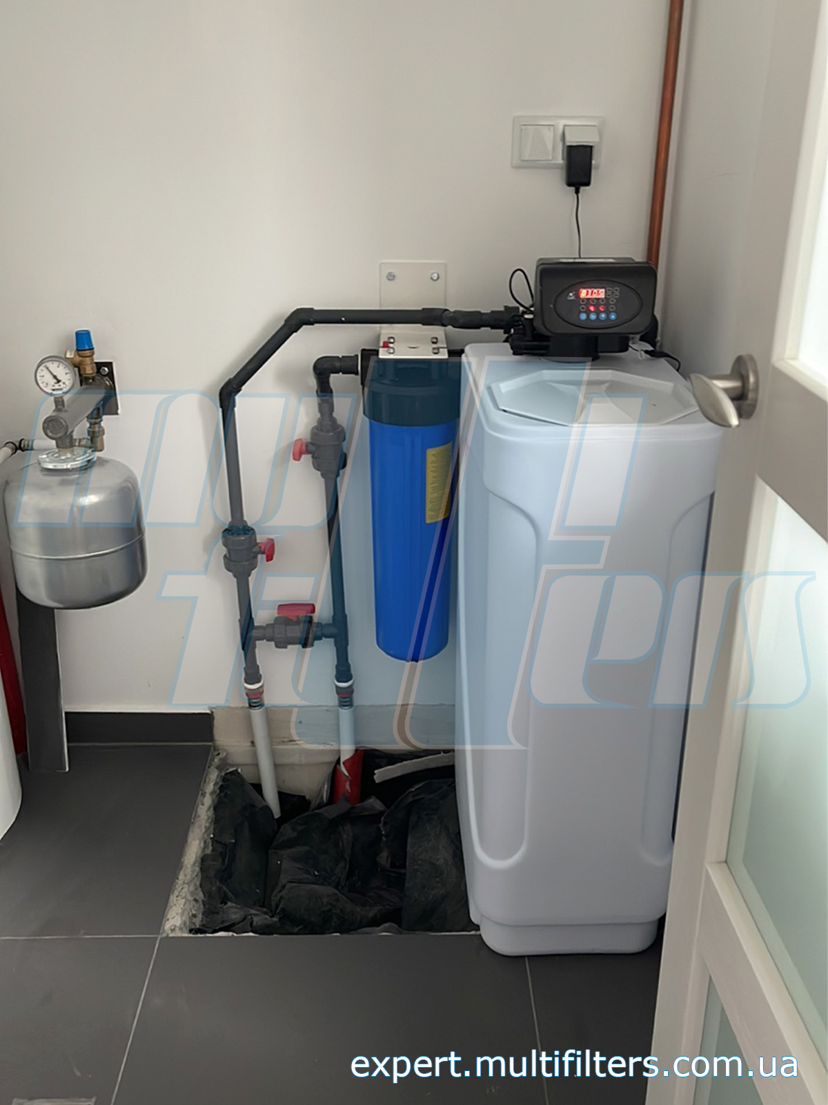 М'яка вода після компактного фільтру - Multifilters Портфоліо