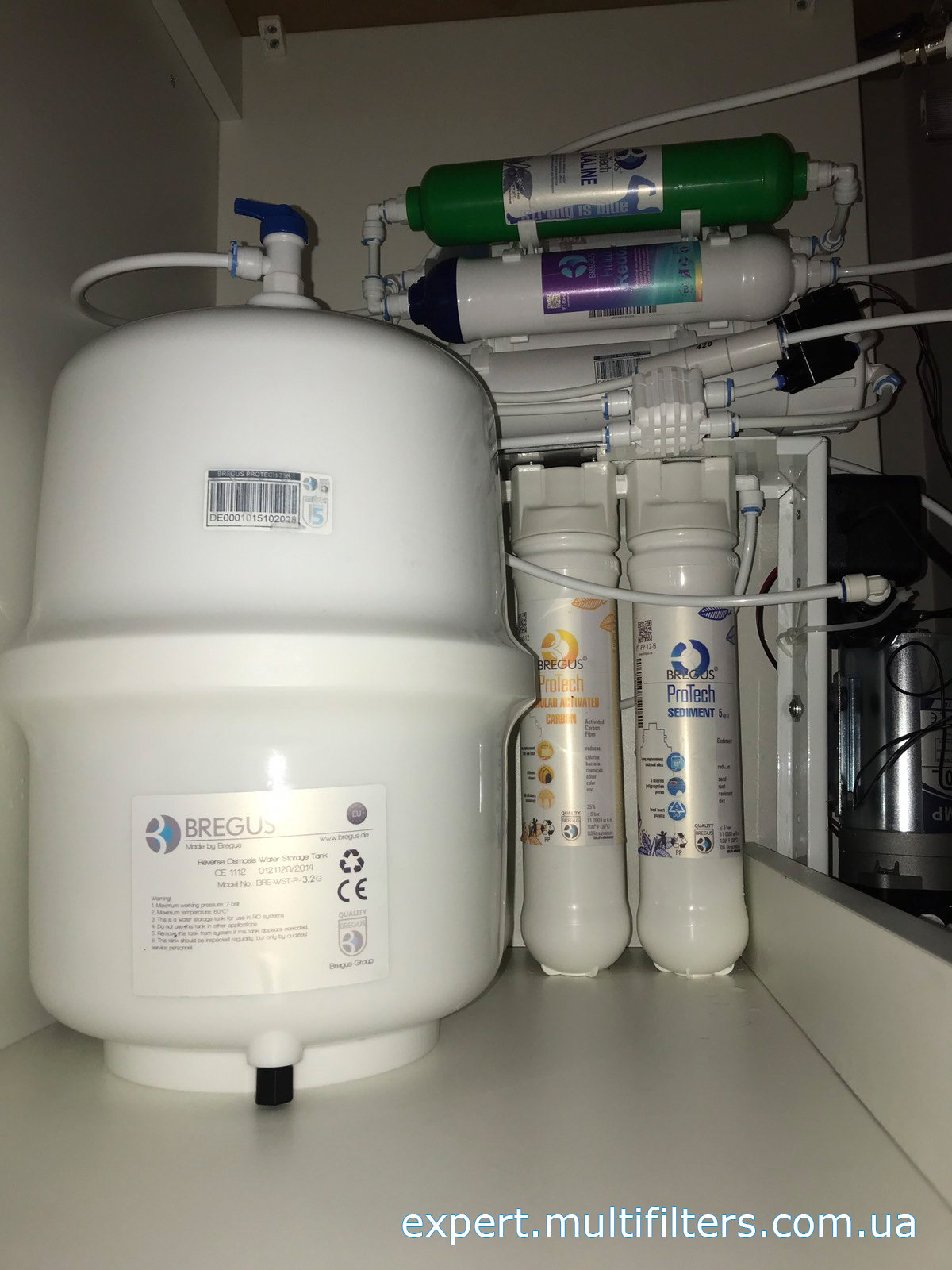 Фільтри для води зворотний осмос Multifilters Портфоліо