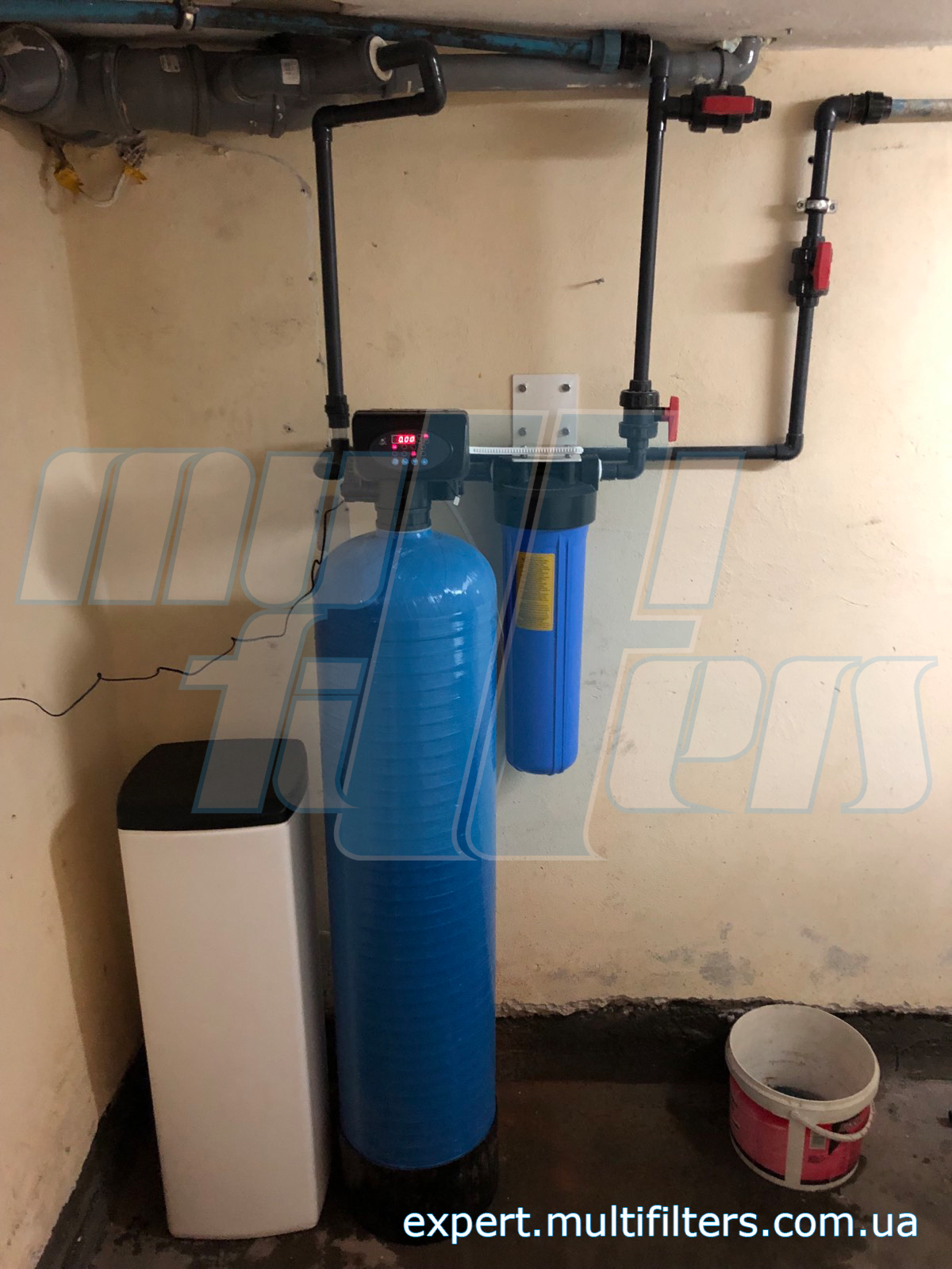 Система пом’якшення води - Multifilters Портфоліо